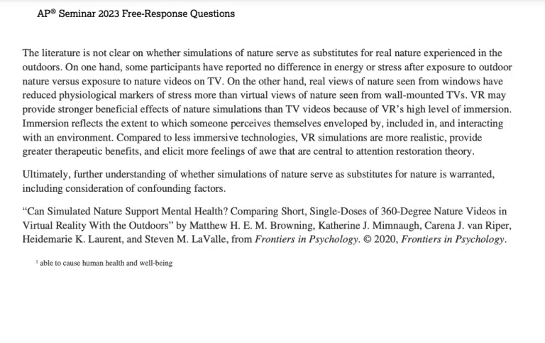 The Ultimate Guide to Acing the AP Seminar Exam | AdmissionSight