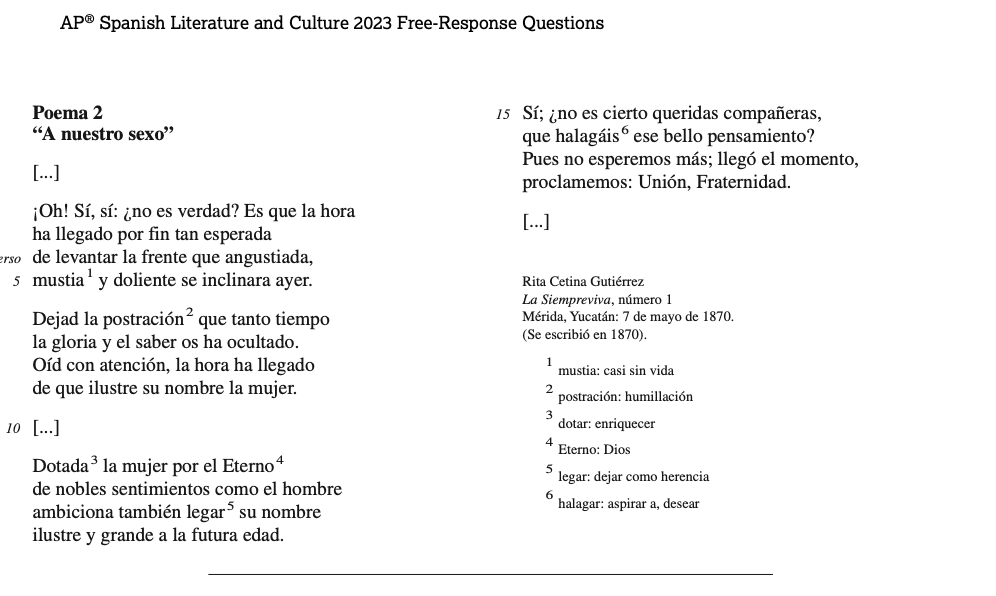 The Ultimate Guide to Acing the AP Spanish Literature and Culture Exam ...