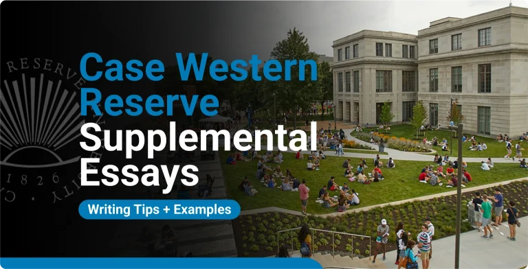 Case Western Supplemental Essays 2025-2026: Writing Tips + Examples ...